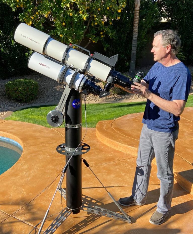 Alt-Az astrophotography from Arizona. - Telescope Mounts Explained